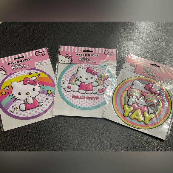 Hello Kitty | Other | Authentic Hello Kitty By Scenario Reusable 3d ...